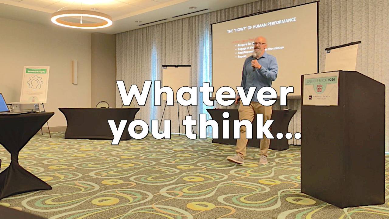 Whatever you think...