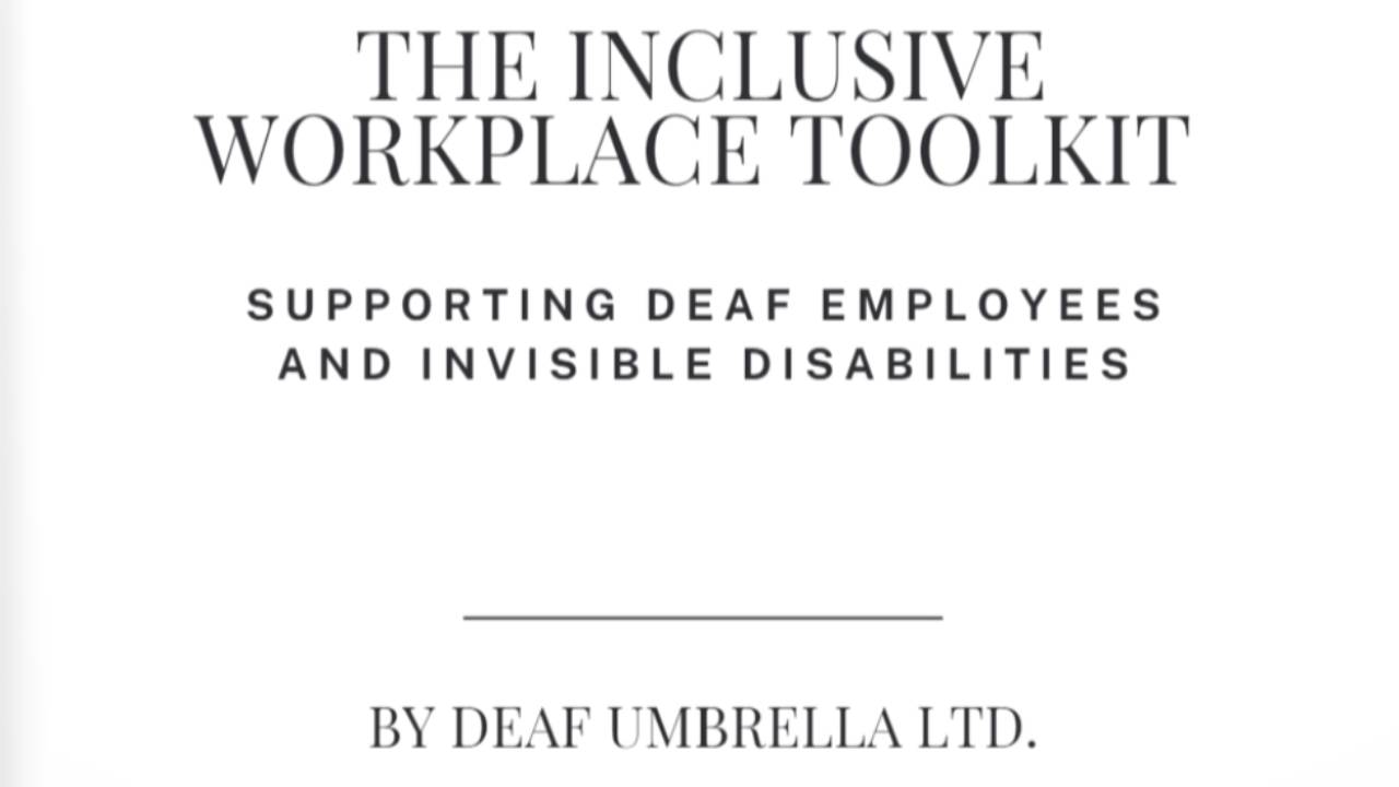 Free Download: Inclusive Workplace and Invisible Disabilities