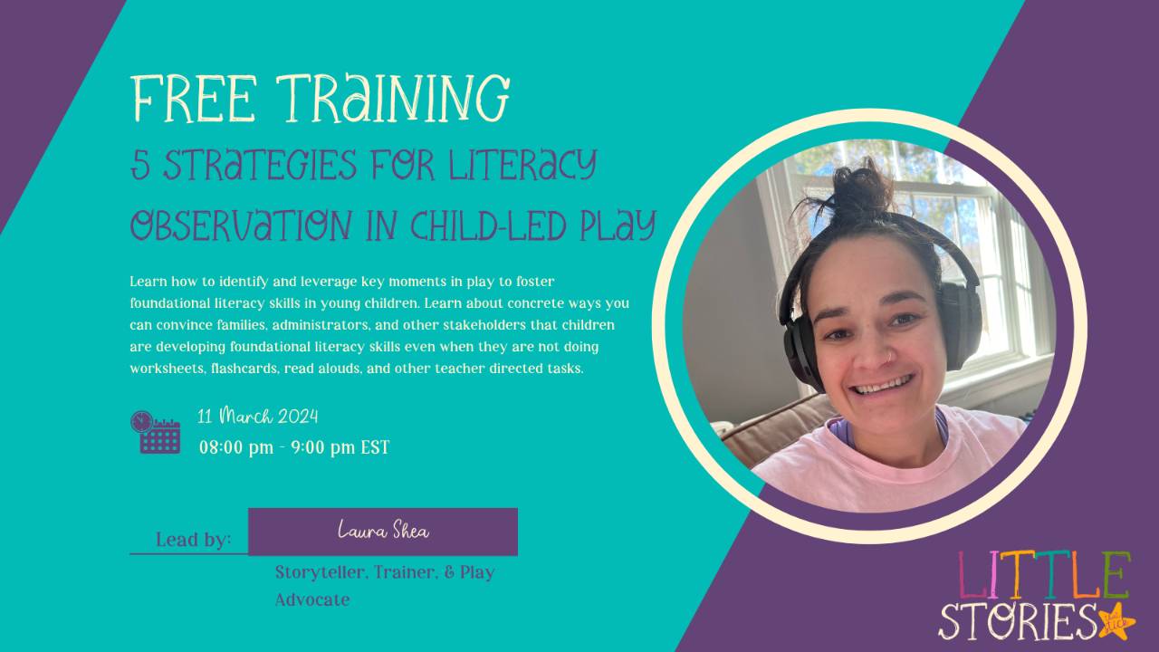 5 Strategies for Literacy Observation in Child-Led Play