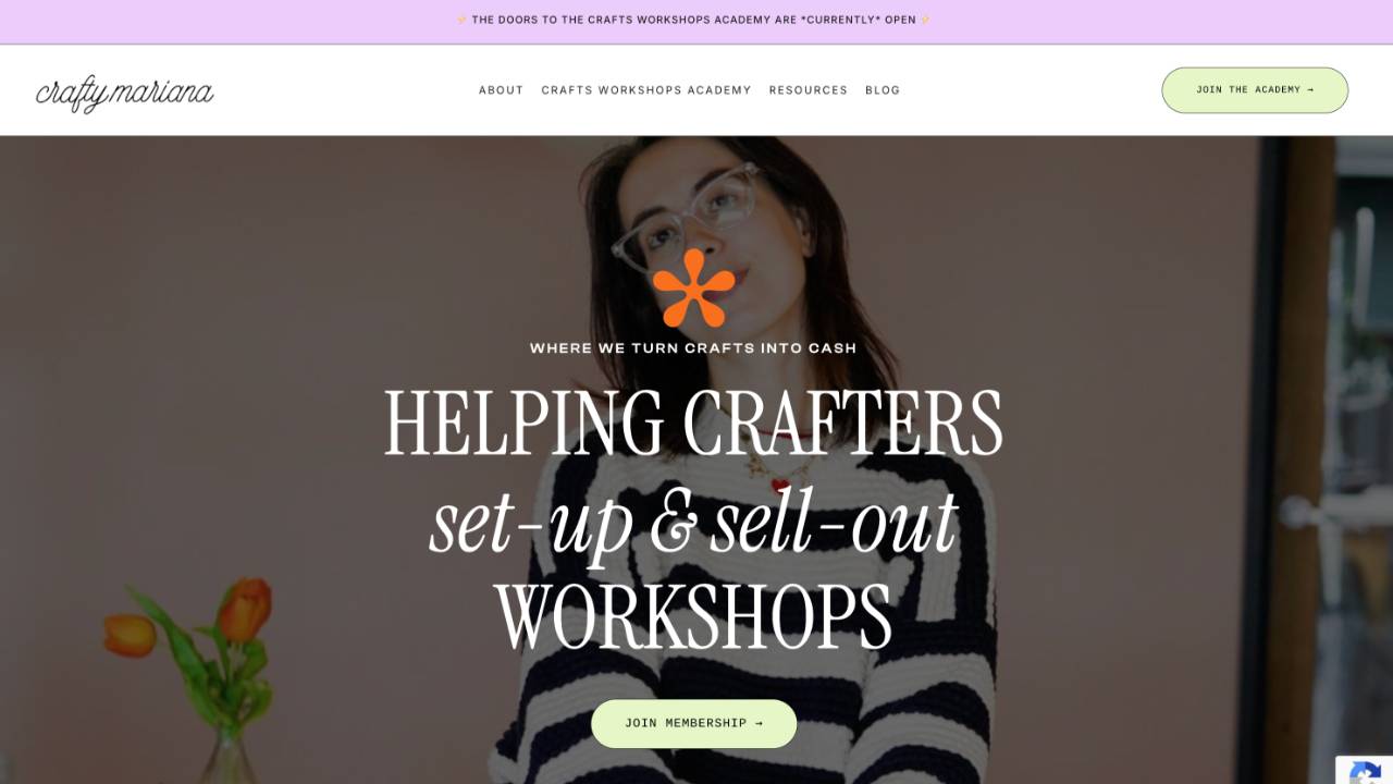 CRAFTYMARIANA | Crafts Workshops Mentor