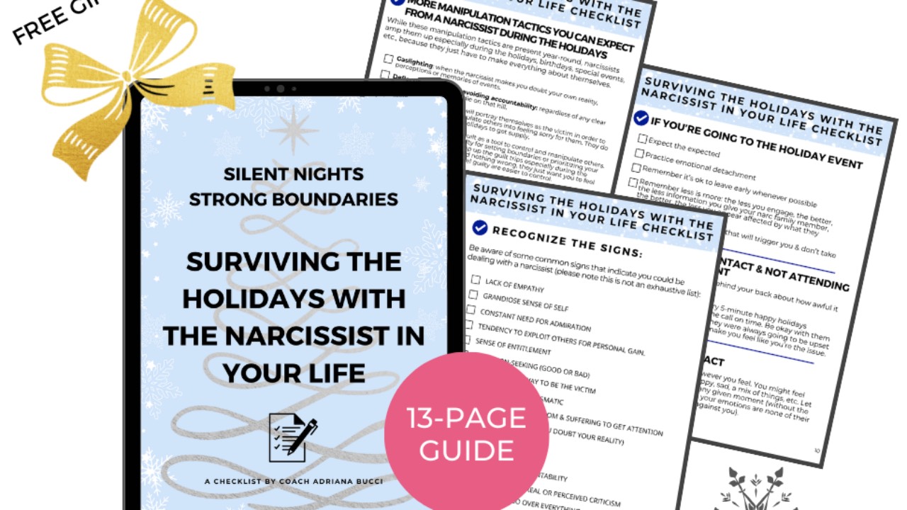 Narcissist Holiday Survival Guide