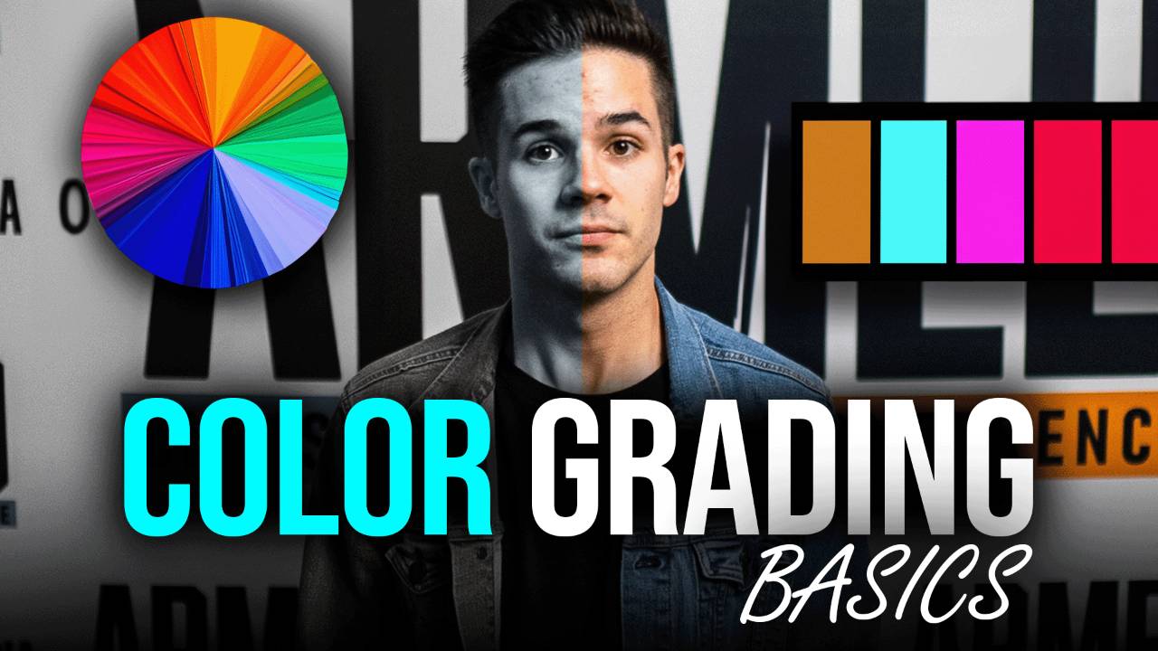 Color Grading Basics 💪 (Video and Graphics)