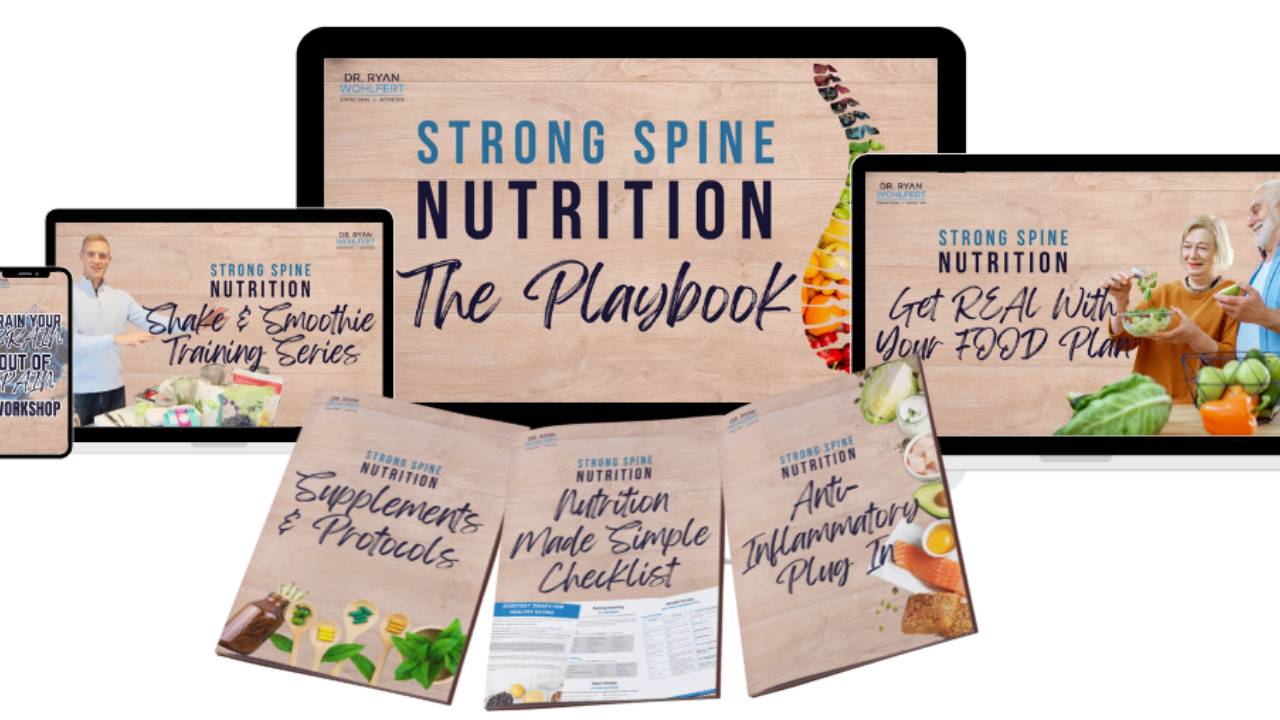 Strong Spine Nutrition: The Playbook to Safeguard Your Spine