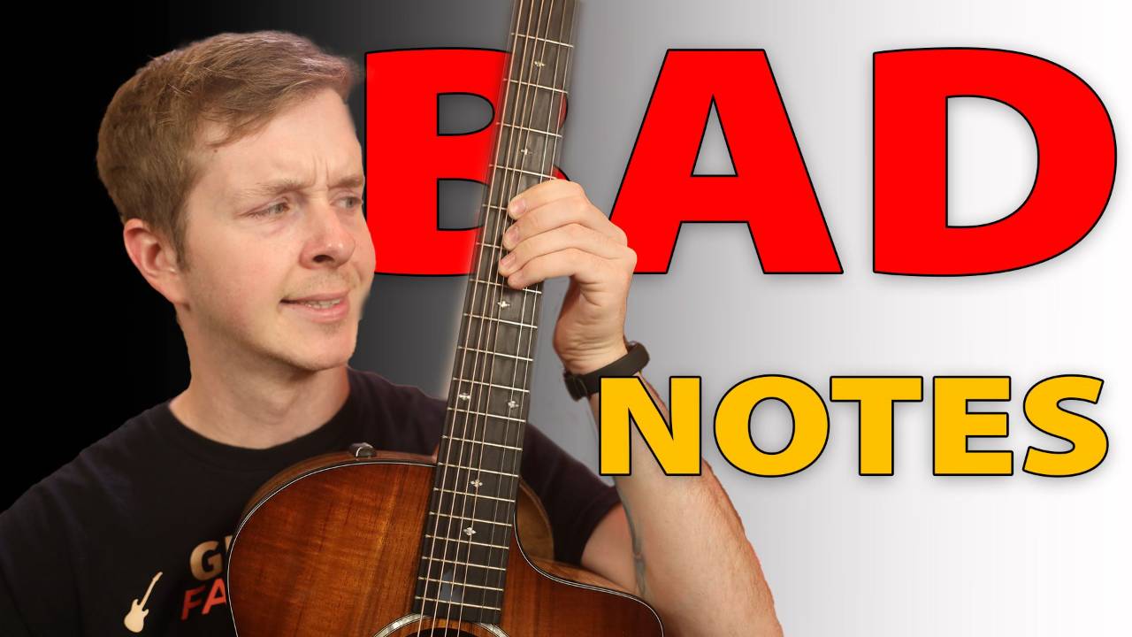 Beginner Guitar Players: Why Your Notes Sound Bad (And How to Fix It!)