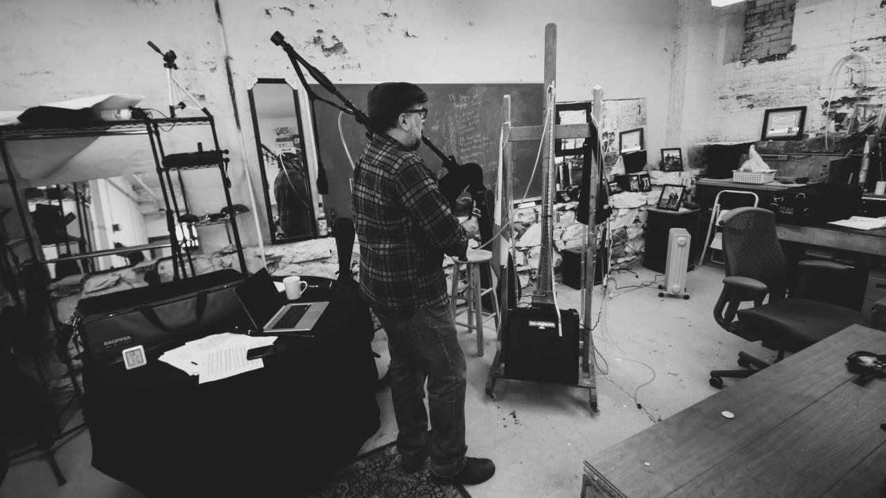 How to Blow Your Bagpipes Steadily