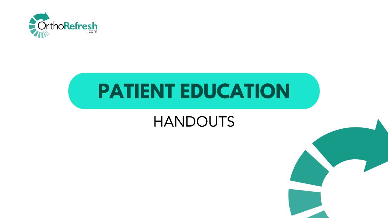 Patient Education Handouts