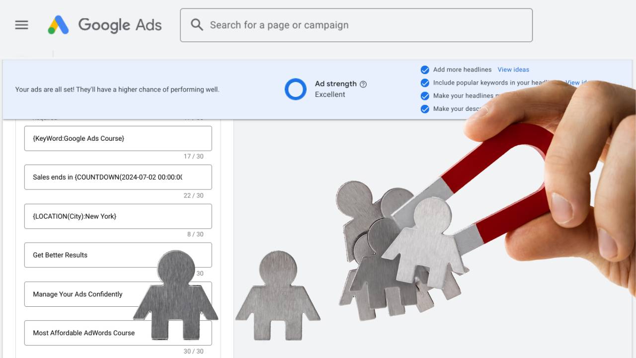 Dynamic Insertion in Google Ads: How to Use It