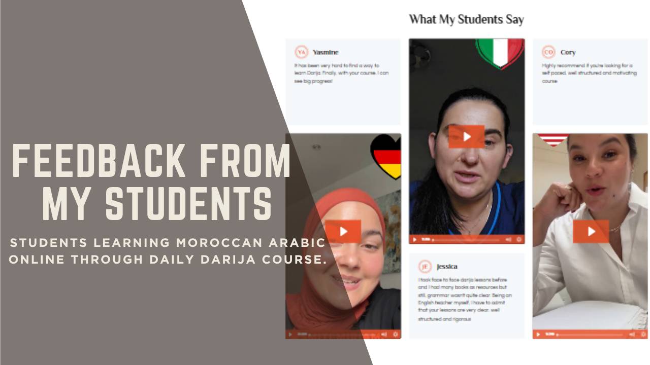 How My Students Learn to Speak Moroccan Arabic with Confidence