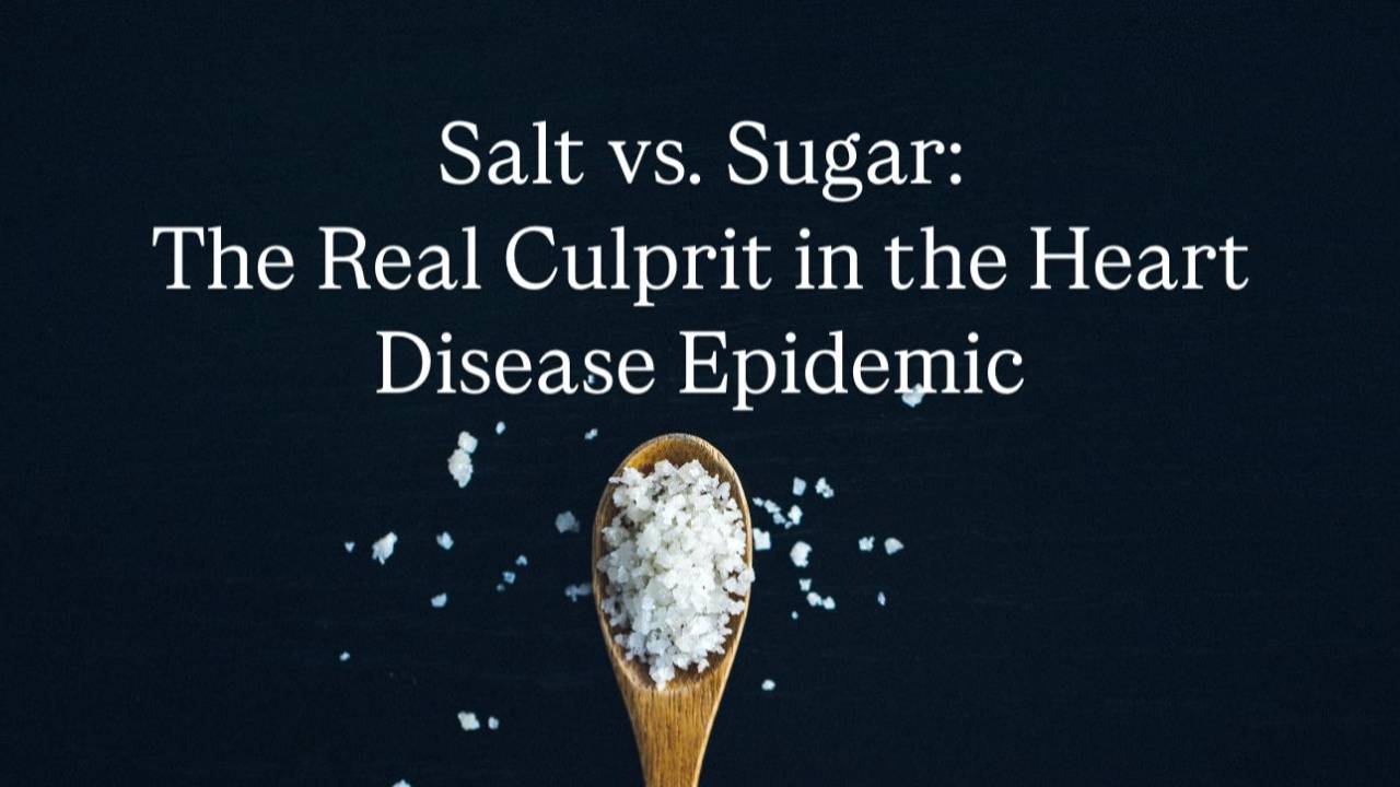 Salt vs. Sugar: The Real Culprit in the Heart Disease Epidemic