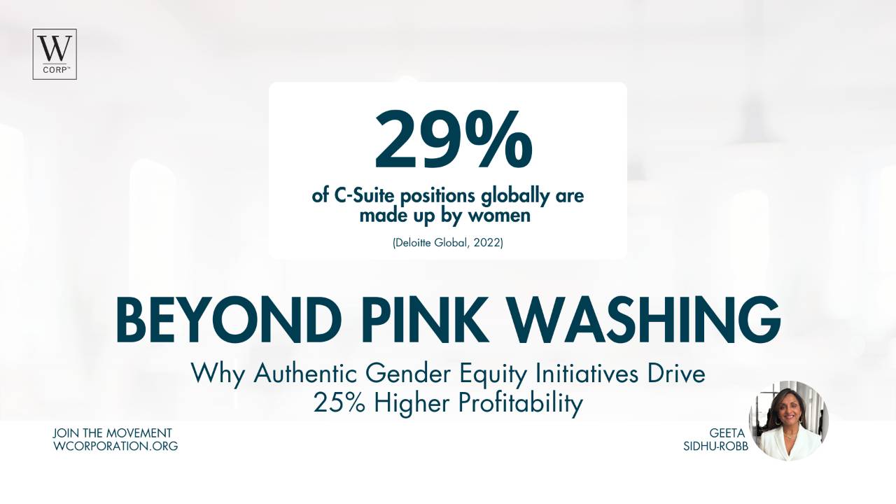 Why Authentic Gender Equity Initiatives Drive 25% Higher Profitability