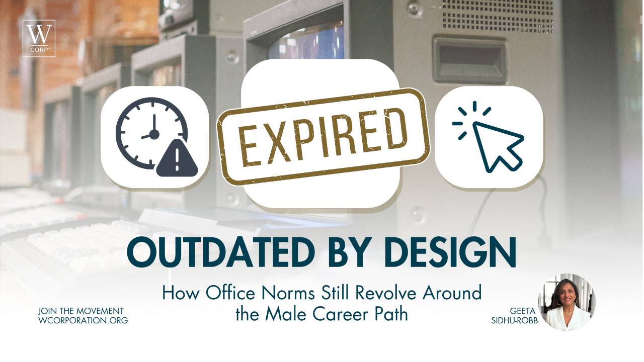 How Office Norms Still Revolve Around the Male Career Path
