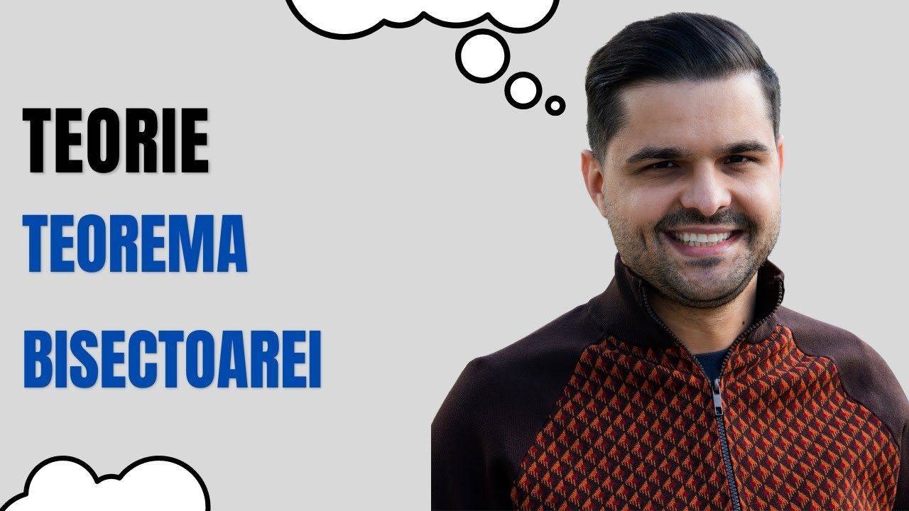 Teorema bisectoarei. Clasa a VII-a