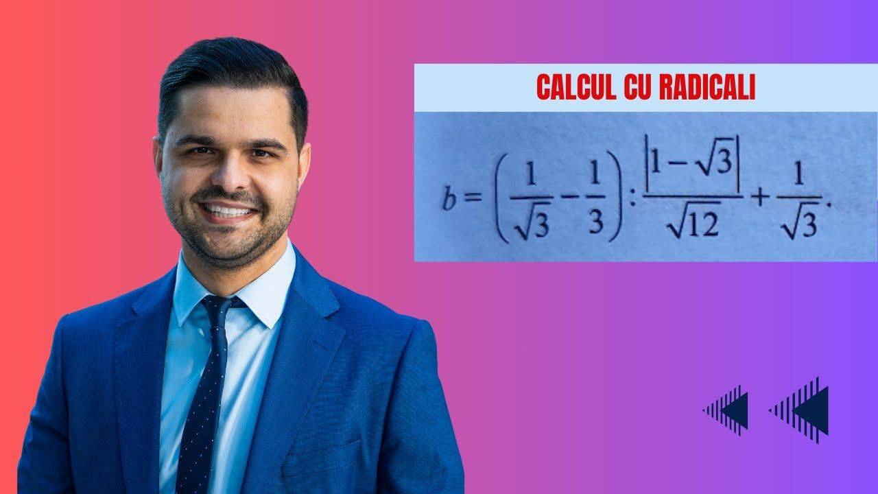 Calcul cu radicali, Raționalizarea numitorilor, Modul cu radicali