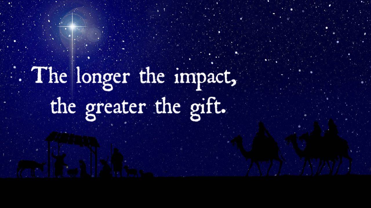 Rare Faith – The longer the impact, the greater the gift