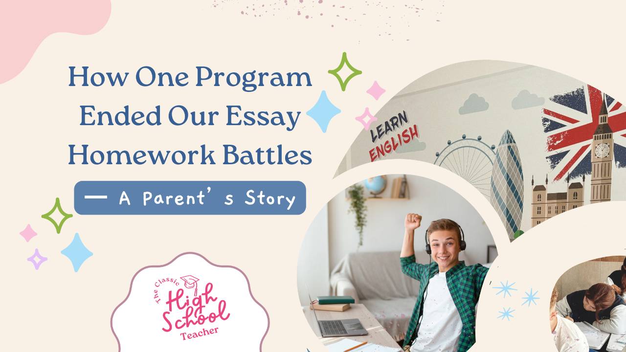 How One Program Ended Our Essay Homework Battles