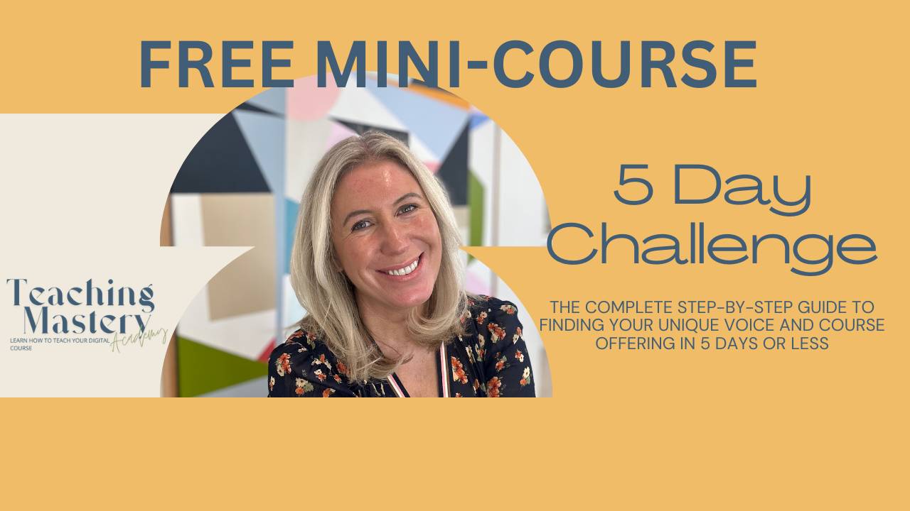 5 steps to creating a premium, high revenue course