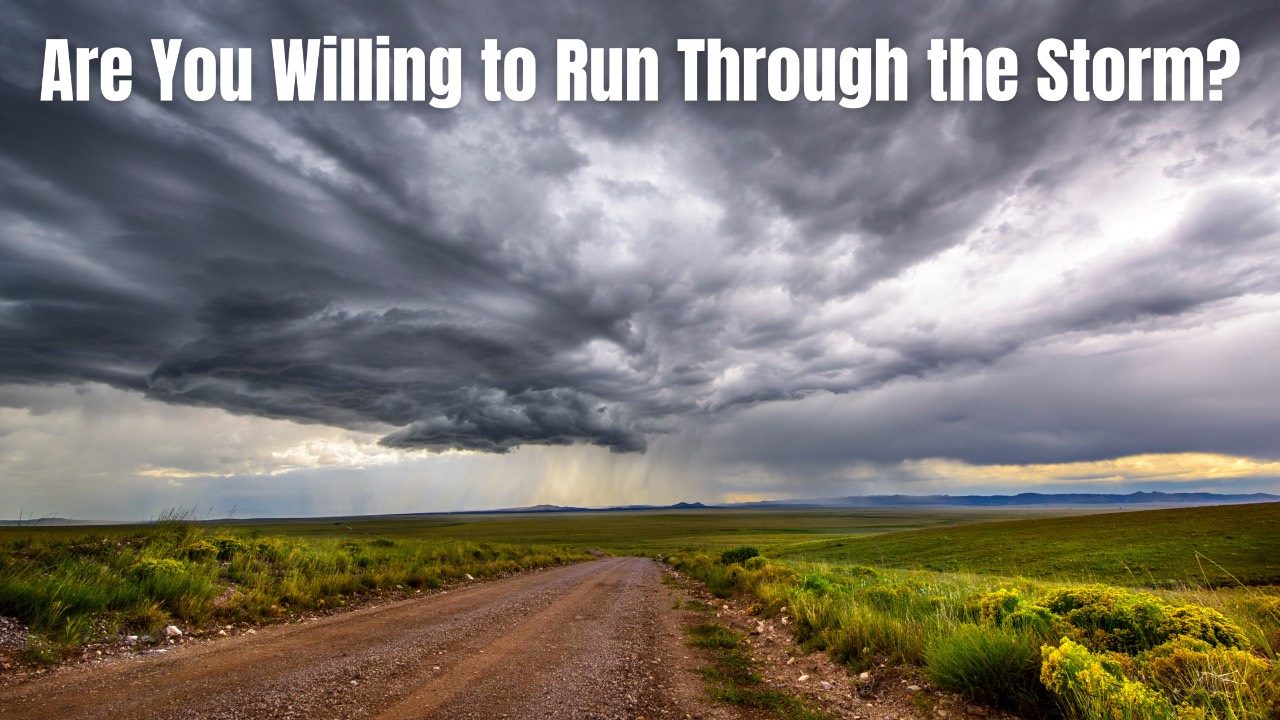 Are You Willing to Run Through the Storm?
