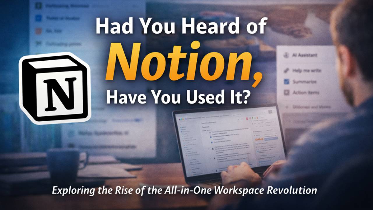 Have You Heard of Notion, Have You Used It? The cognitive workspace