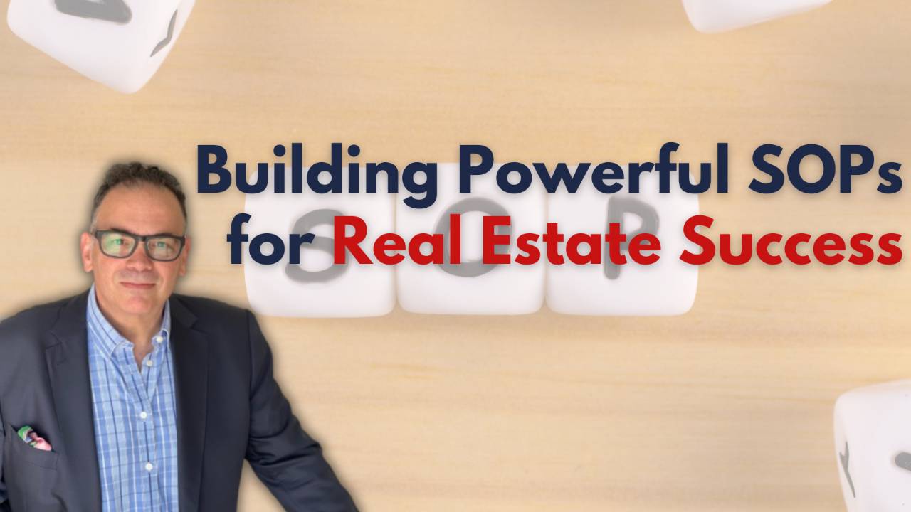 Building Powerful SOPs for Real Estate Success - Event Regisration