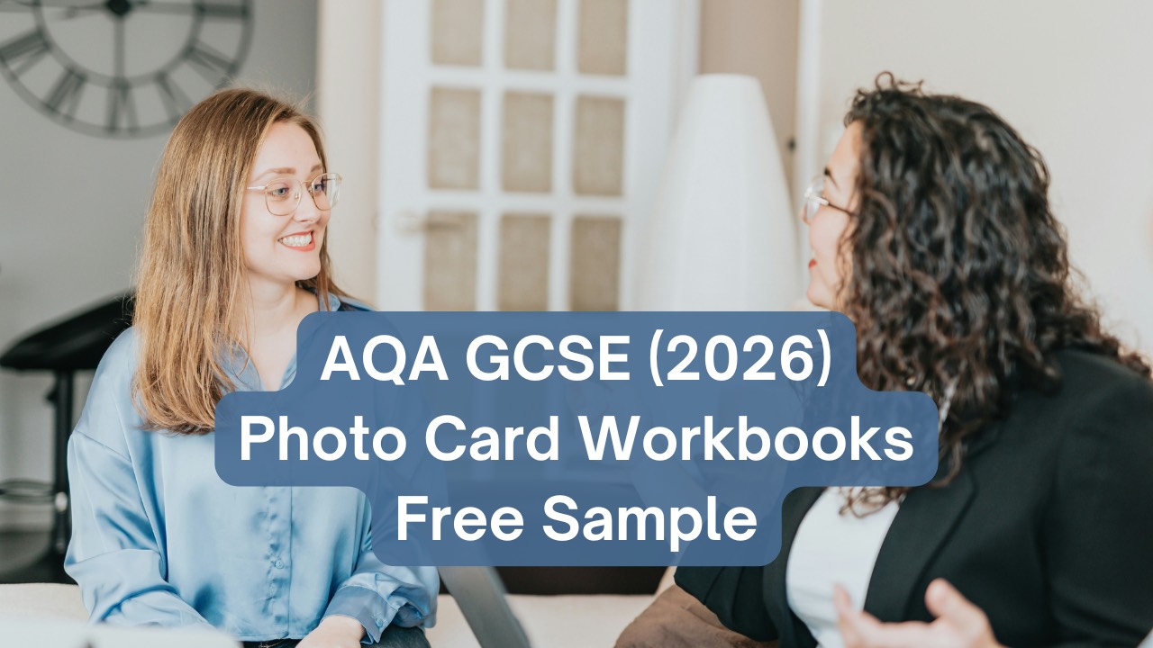 AQA GCSE (2026) Photo Cards Workbooks Free Sample