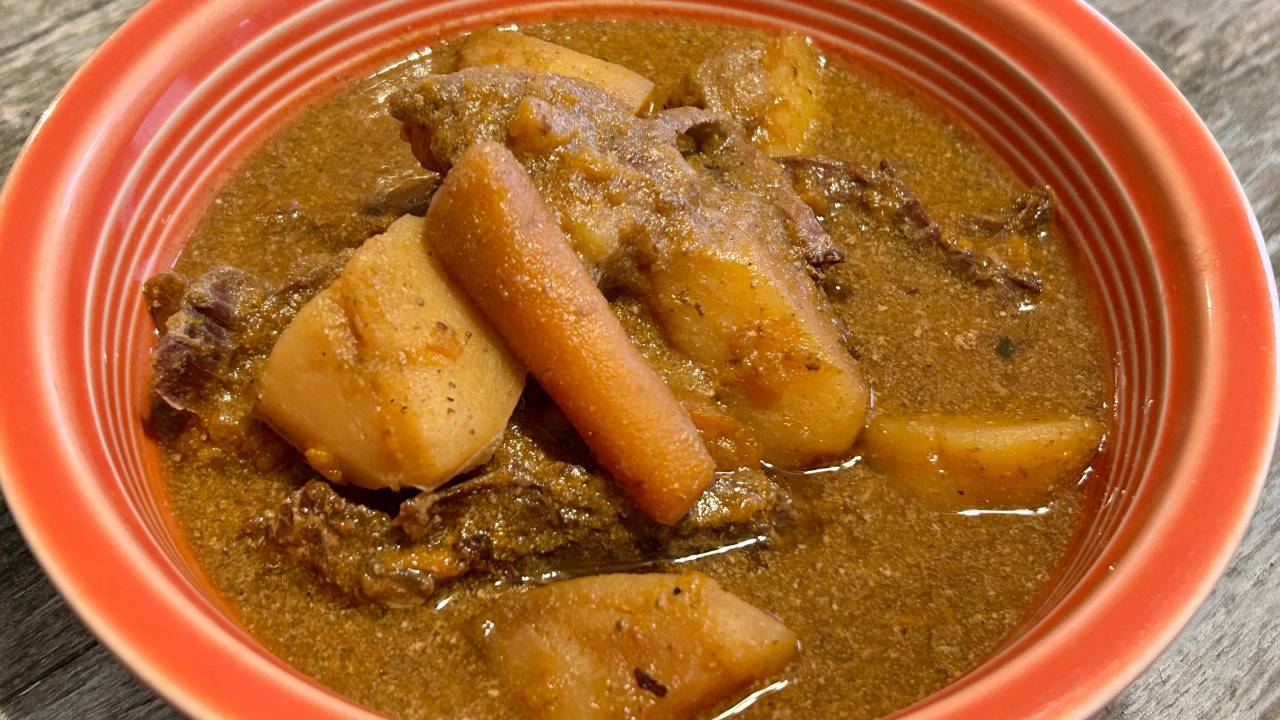 Emu Roast & Veggies (Crockpot)