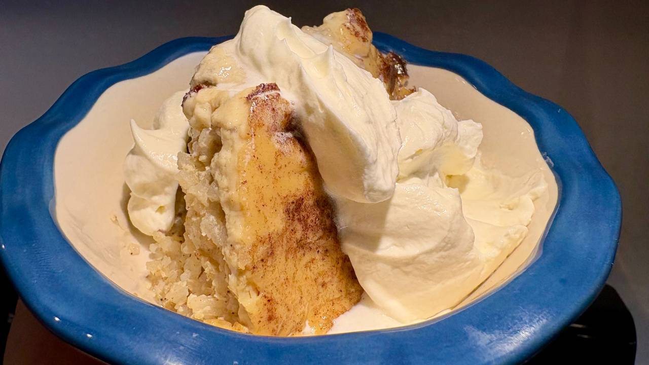 Baked Maple Rice Pudding