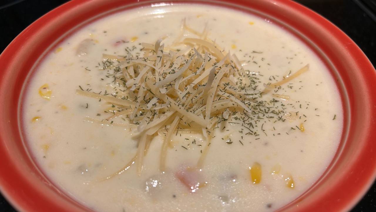 Parmesan Corn Chowder