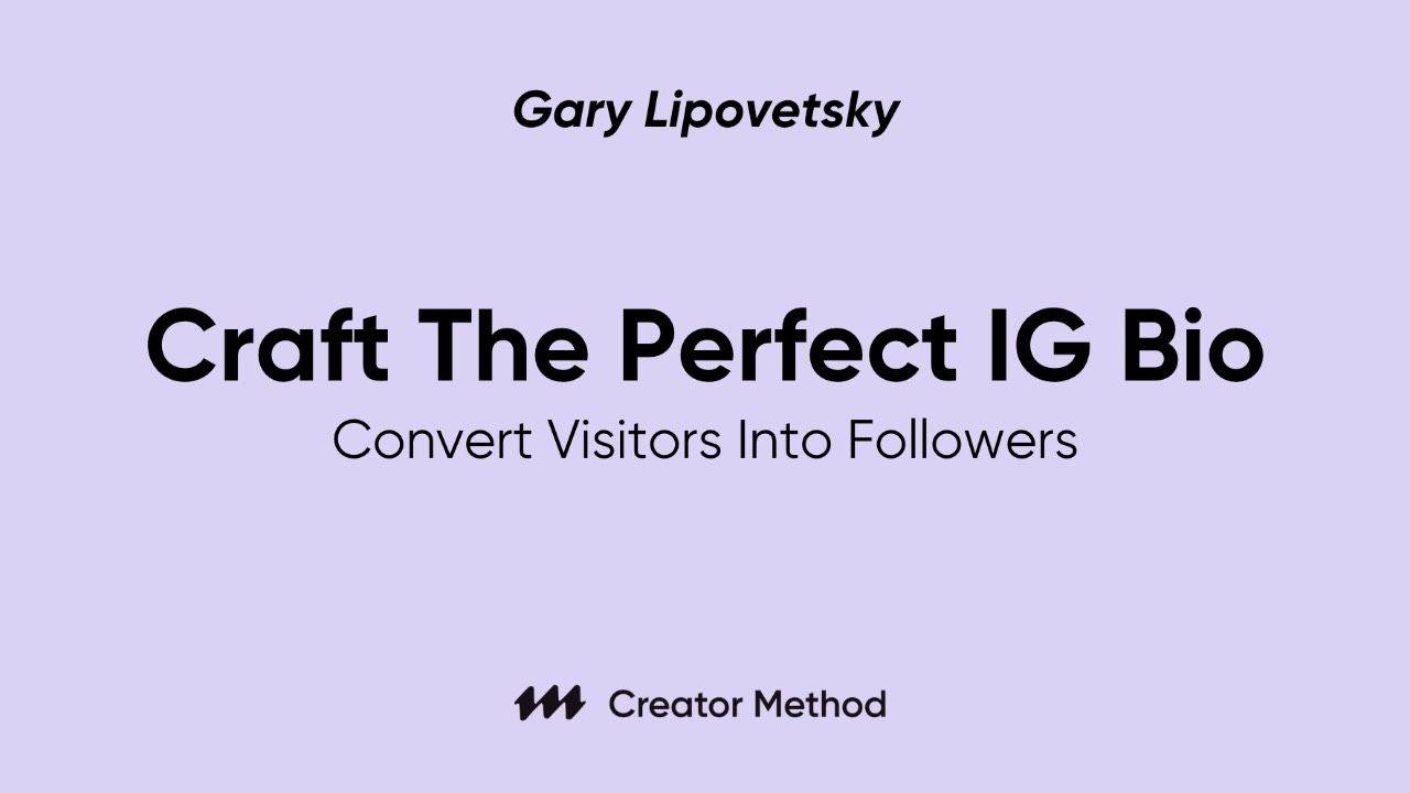 Crafting the Perfect IG Bio