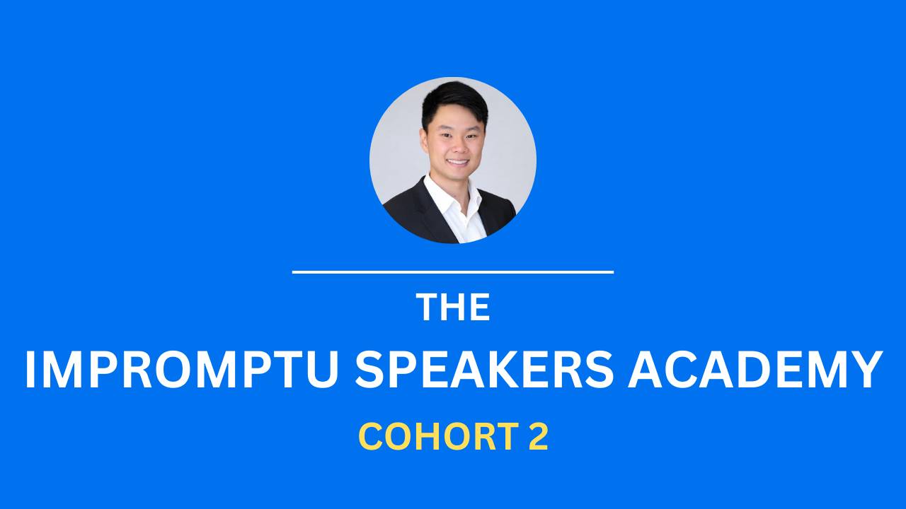 The Impromptu Speakers Academy PreSale