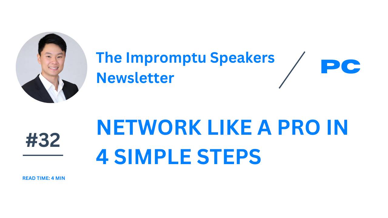 Network Like a Pro in 4 Easy Steps