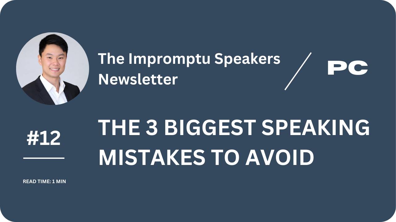 The 3 Speaking Mistakes That Kill Your Credibility