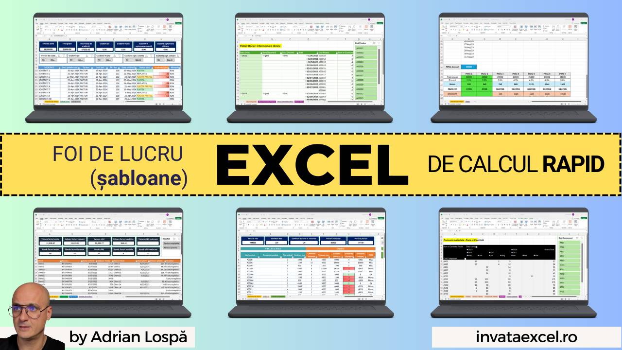 Sabloane Excel de calcul rapid