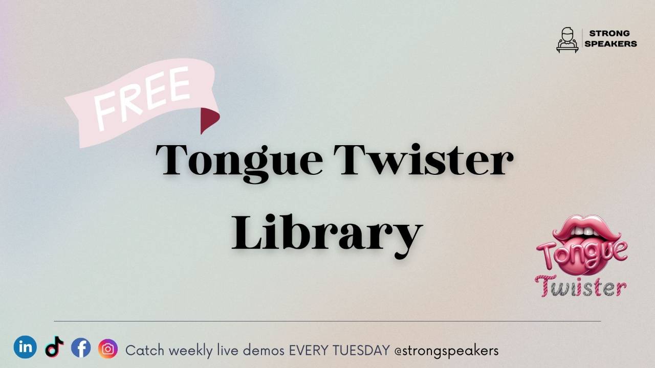 Tongue Twister Library