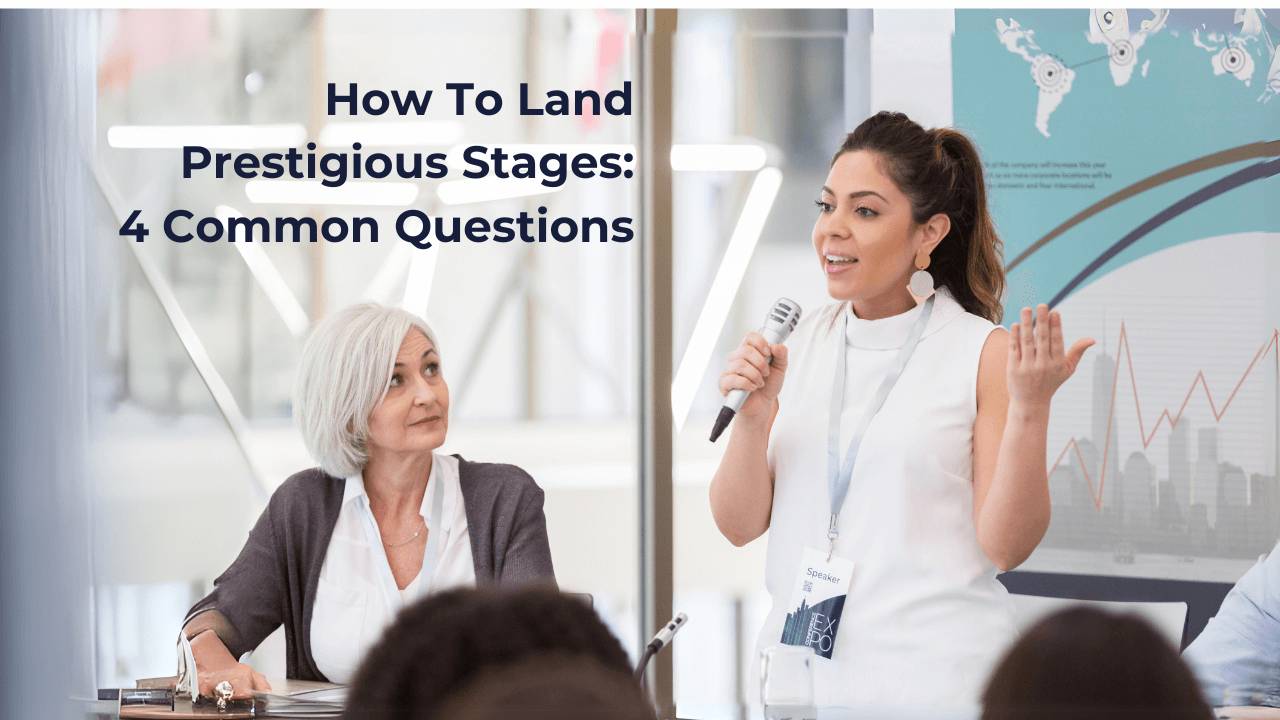 How to Land Prestigious Stages: Answering the 4 Most Common Questions