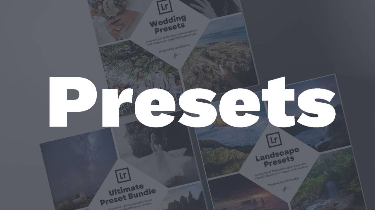 Photography Lightroom Presets | Landscape, Wedding & Bundle Packs