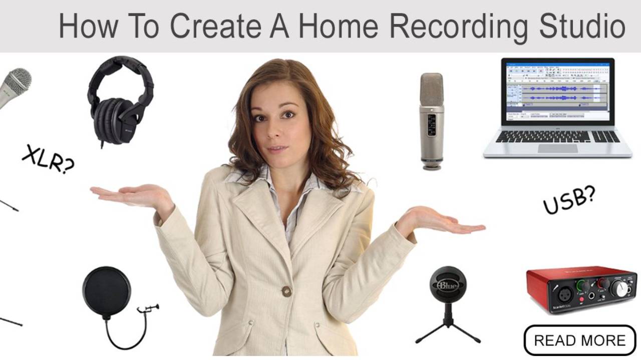 How To Create A Home Recording Studio Sales Page