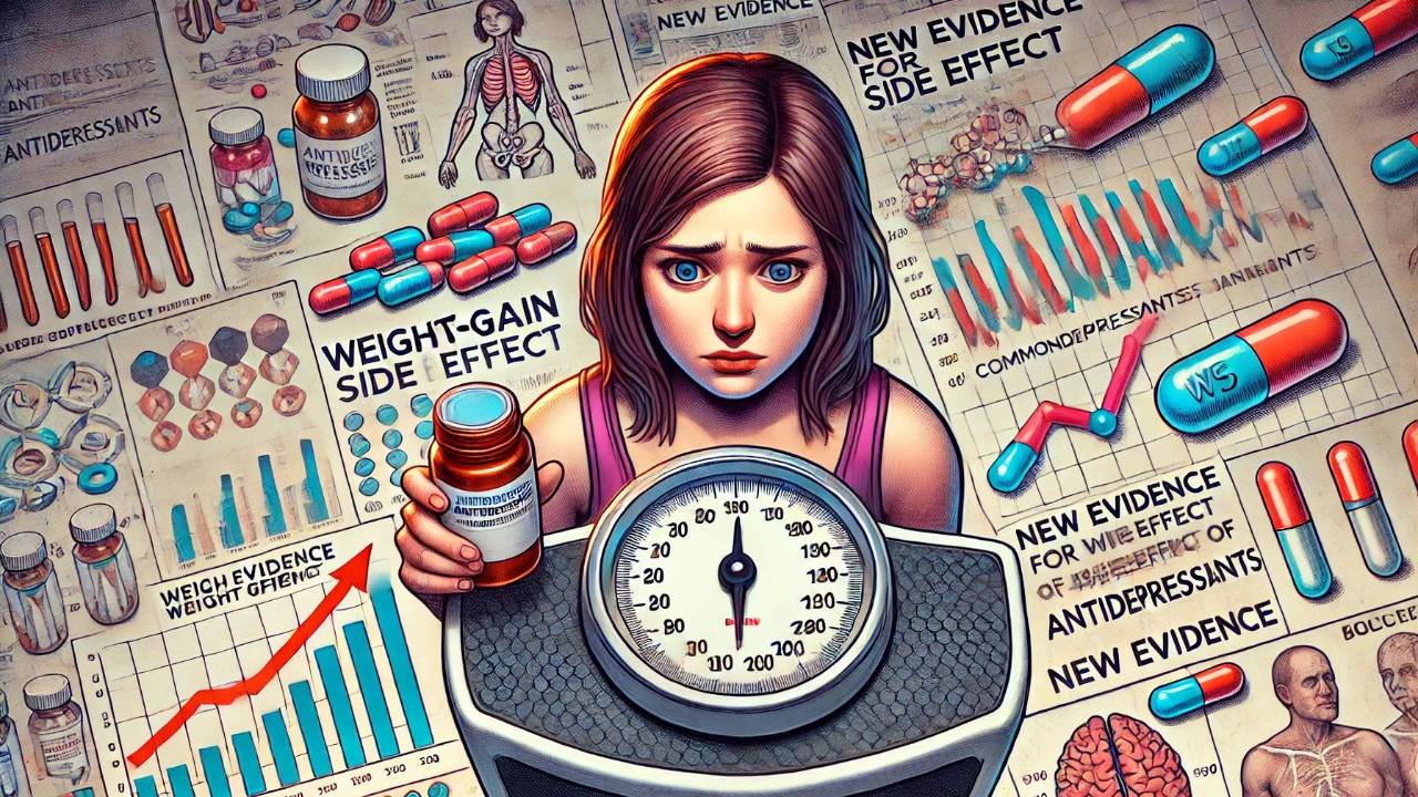 New Evidence For Weight-Gain Side Effect Of Common Antidepressants