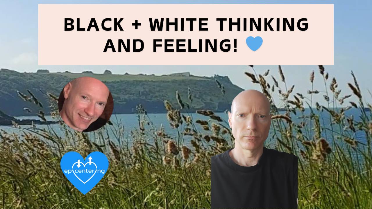 Black + White Thinking And Feeling! 💙