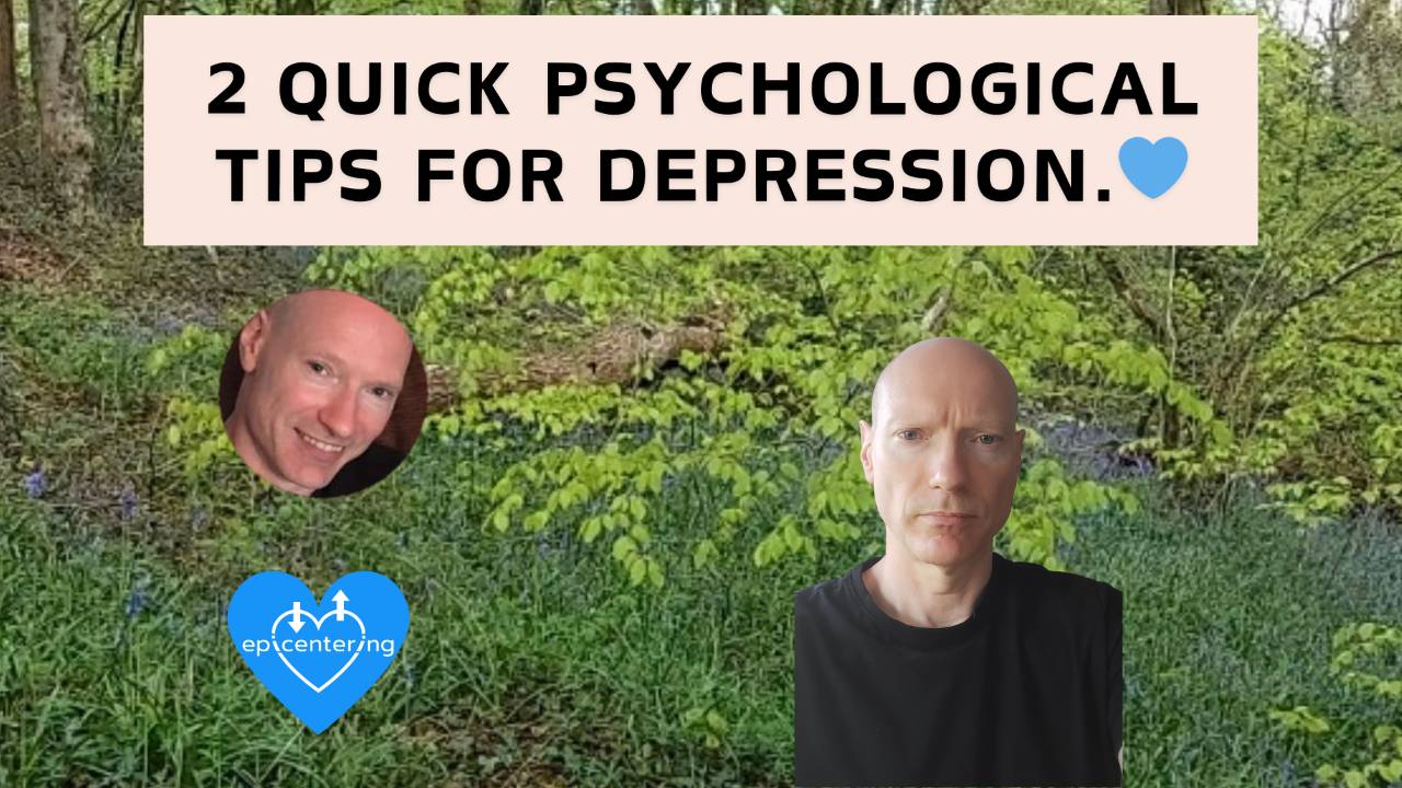 2 Quick Psychological Tips For Depression.💙