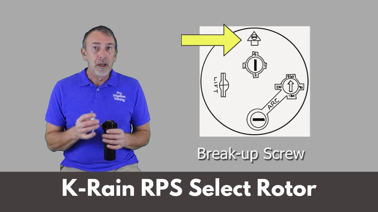 K-Rain RPS Select, Irrigation Sprinkler Head