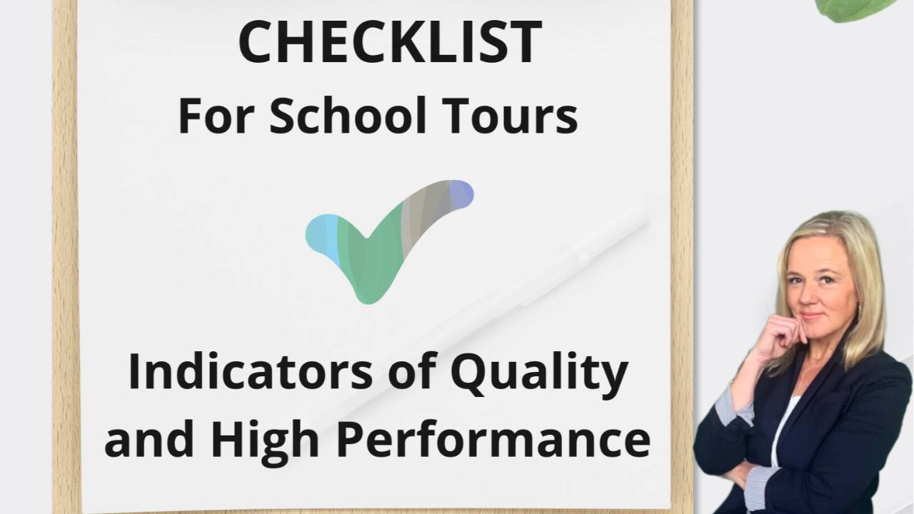 A 24-point Checklist for School Tours
