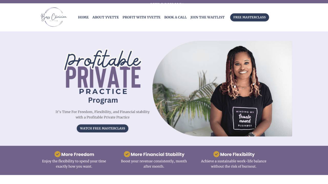 Start Your Journey to a Profitable Private Practice