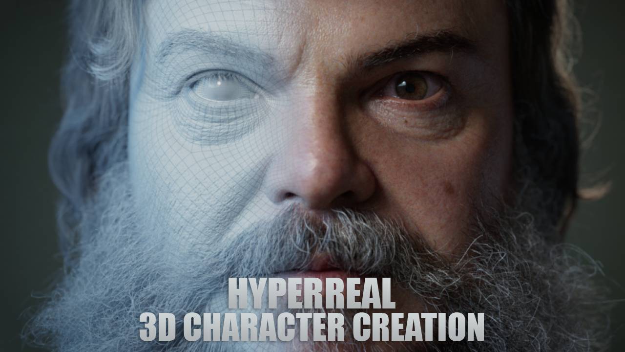 Hyperreal 3D Character Creation