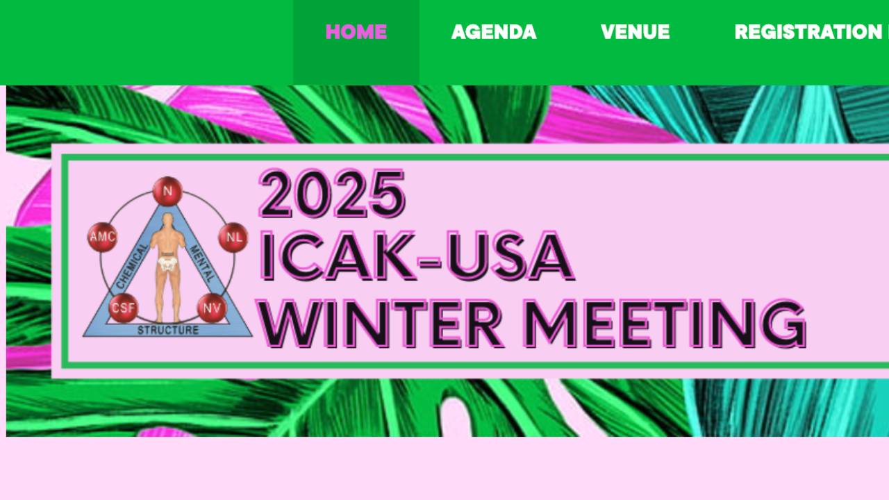 Join Dr. George in Hawaii for the ICAK-USA Winter Meeting!