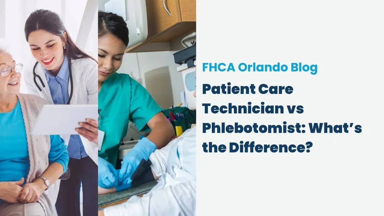 Patient Care Technician vs Phlebotomist: What's the Difference?