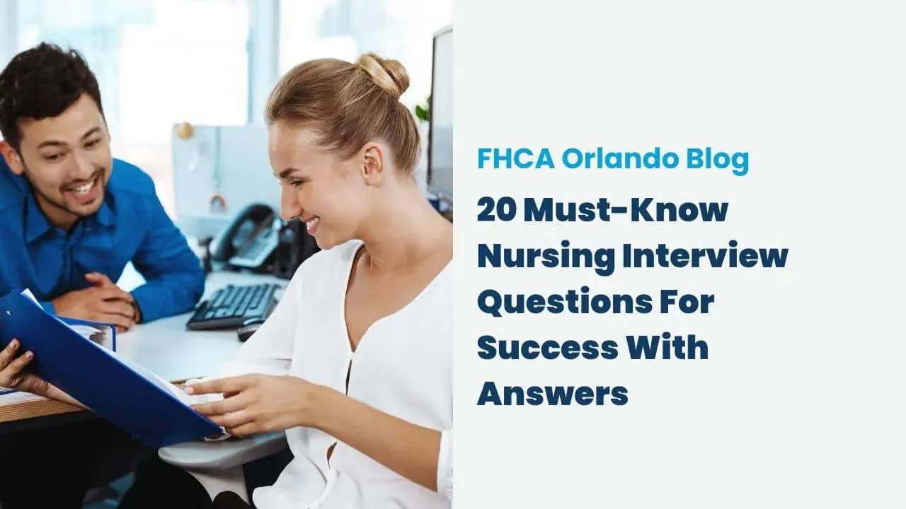 20 Nursing Interview Questions + How to Answer Them