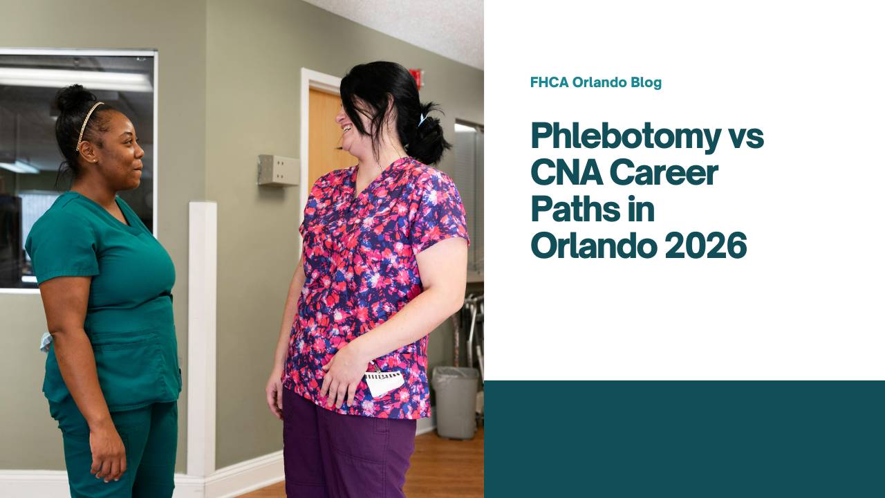 Phlebotomy vs CNA Career Paths in Orlando for 2026