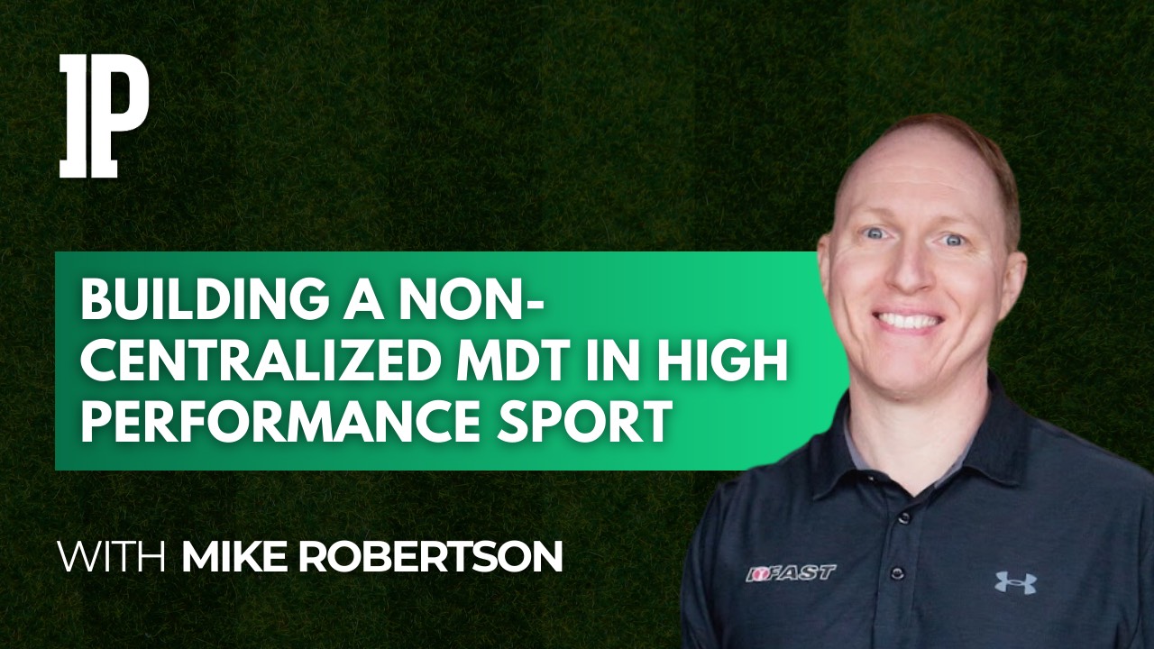 Building a Non-Centralized MDT in High Performance Sport
