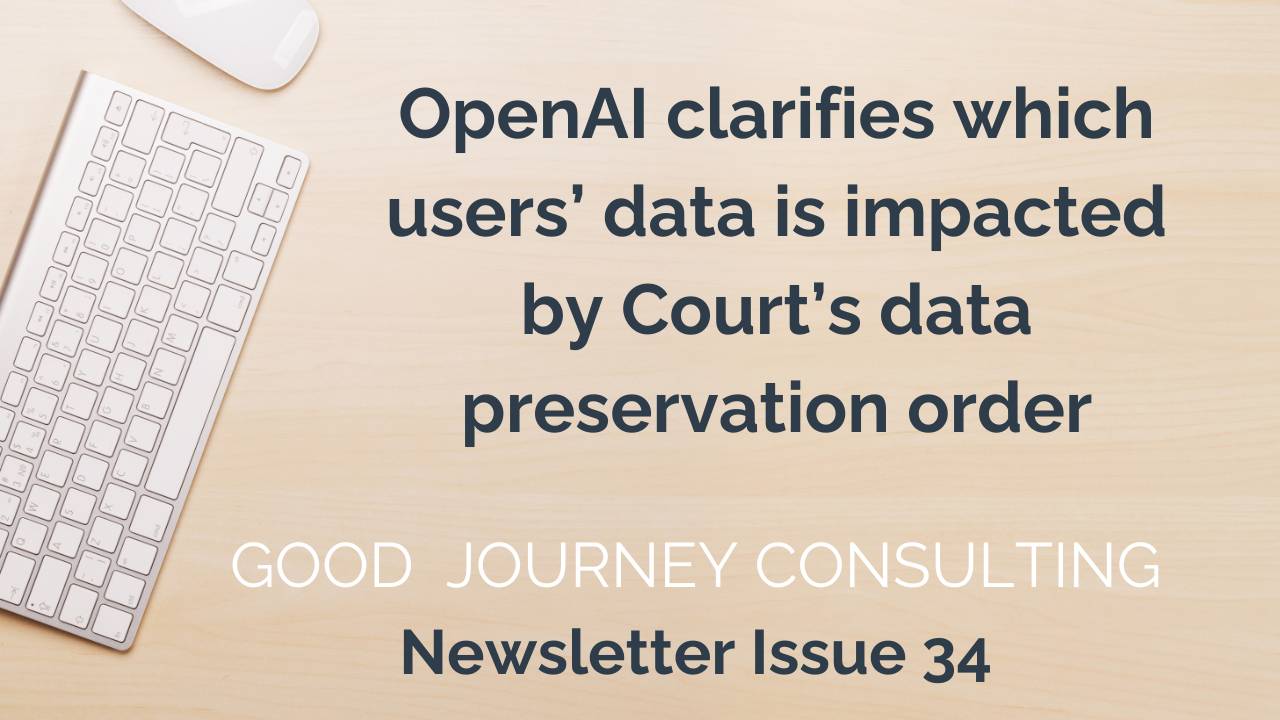 OpenAI clarifies which users’ data is impacted by Court’s order