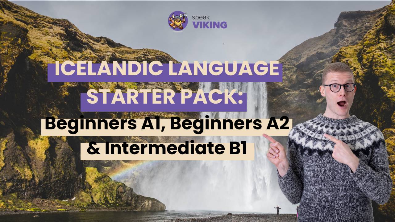 Icelandic Language Starter Pack